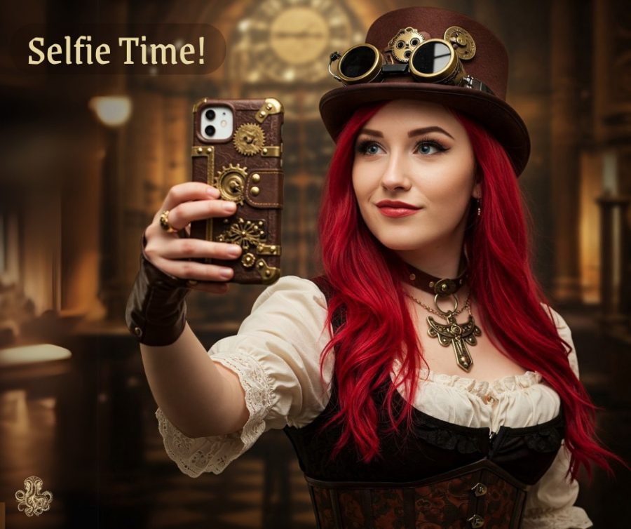 Selfie Time Steampunk Style. – The Steampunk Meme Logbook
